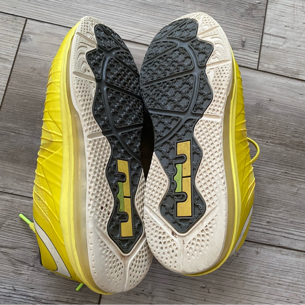 Lebron James Nike Air Max X Sonic Yellow Size 11 No B… - Gem